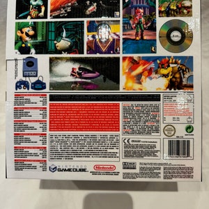 Gamecube Black Console EMPTY BOX Pal UKV ( Caja / Boîte / Der Karton ...