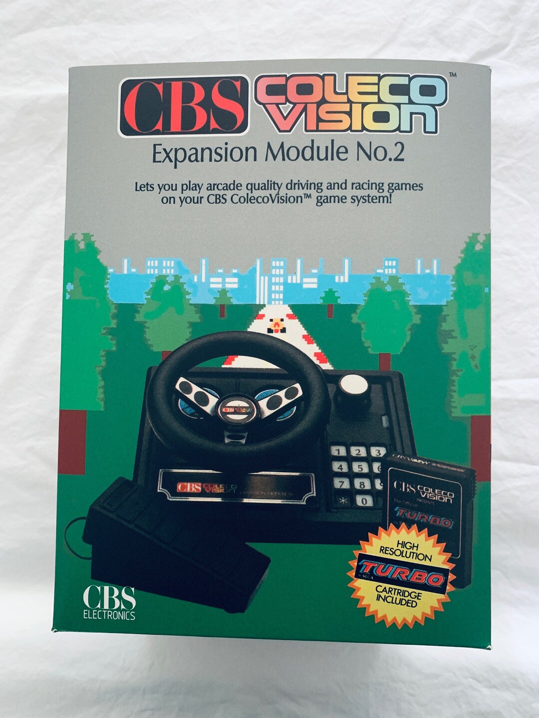CBS Colecovision Expansion Module No 2 driving Controllerempty BOX Caja ...