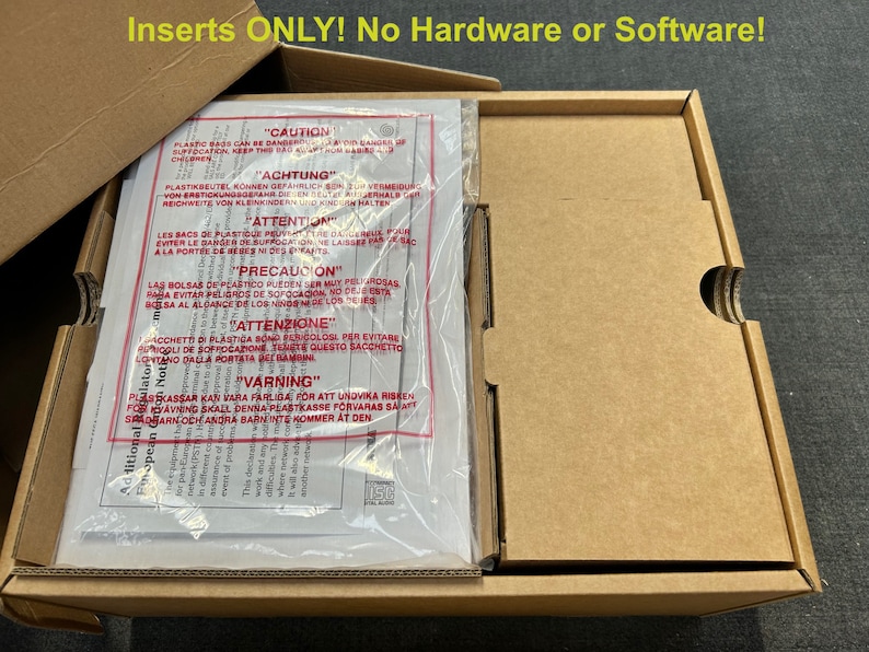 Cardboard Inserts for Dreamcast Console (larger Variant Box) (caja ...