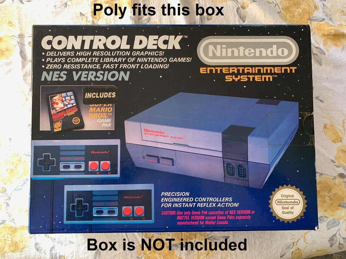 NES Control Deck / Challenge Set Polystyrene (aka Polys / Inserts ...