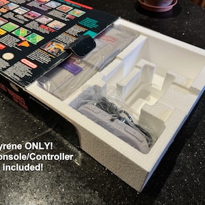 Polystyrene for Super SNES Narrow Box (aka Polys / Insert / Foam ...
