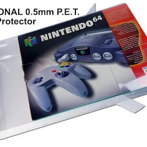 PAL/UK N64 Standard EMPTY Console Box Only for Nintendo 64 ( Carton ...