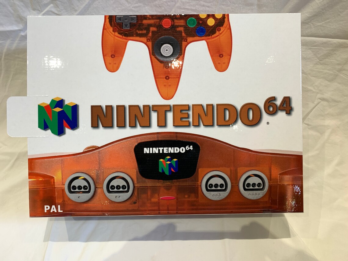 EMPTY Console BOXES - Nintendo 64 Funtastic Series ALL 6 Empty Boxes ...