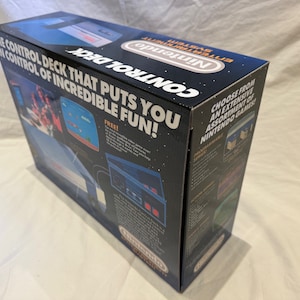 NTSC/USA Variant - NES "control Deck" Console Empty Box Only - Optional ...