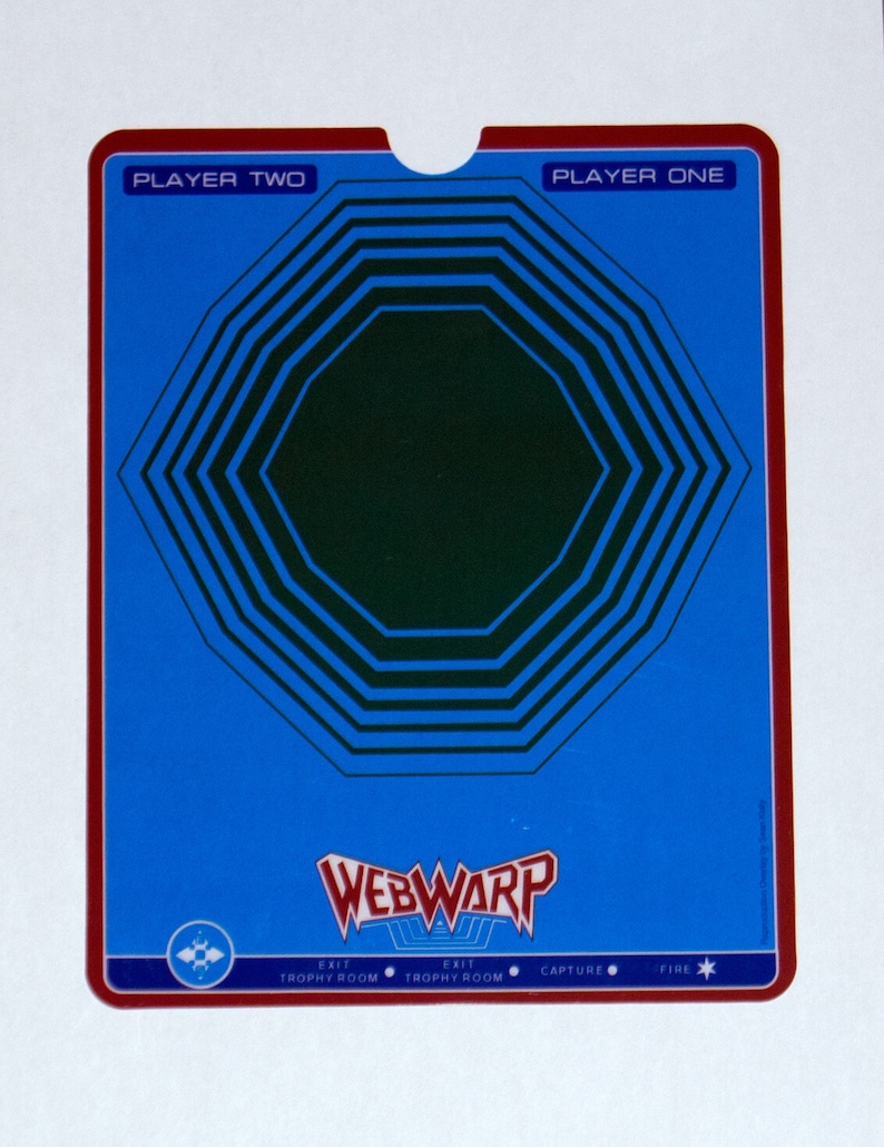Vectrex Web Warp Overlay New Reproduction OEM Quality - Etsy