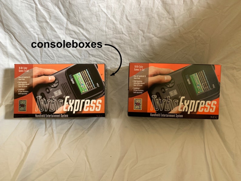NEC Turbo Express EMPTY Console Box ONLY ( Caja / Boîte / Der Karton ...