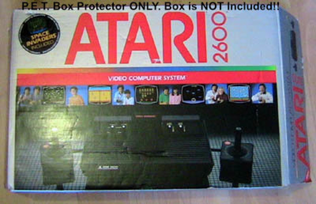 P.E.T. Box Protector for Atari 2600 Vader Console Outer Box - Etsy