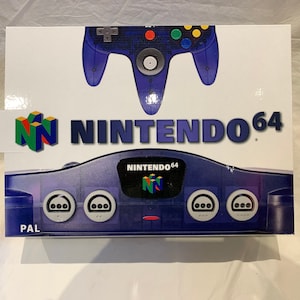 EMPTY Console BOXES - Nintendo 64 Funtastic Series ALL 6 Empty Boxes ...