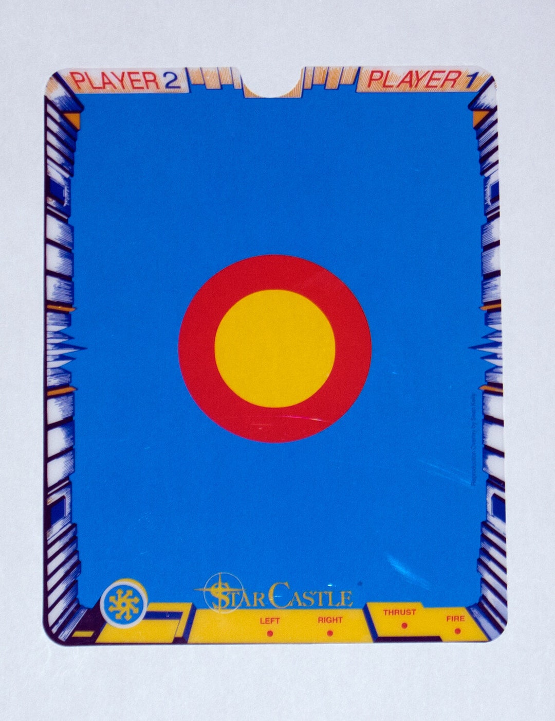 Vectrex Star Castle Overlay New Reproduction OEM Quality - Etsy