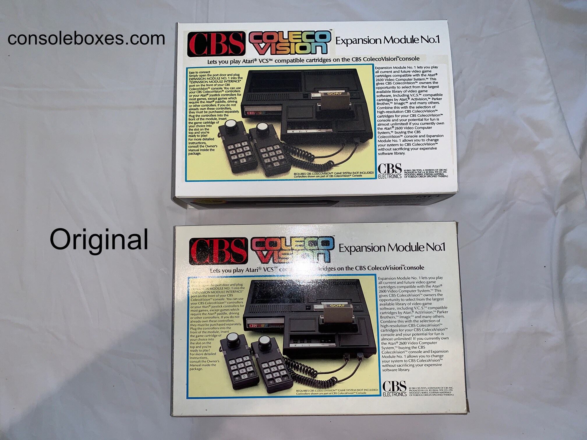 CBS Colecovision Expansion Module No 1 atari Reproduction | Etsy