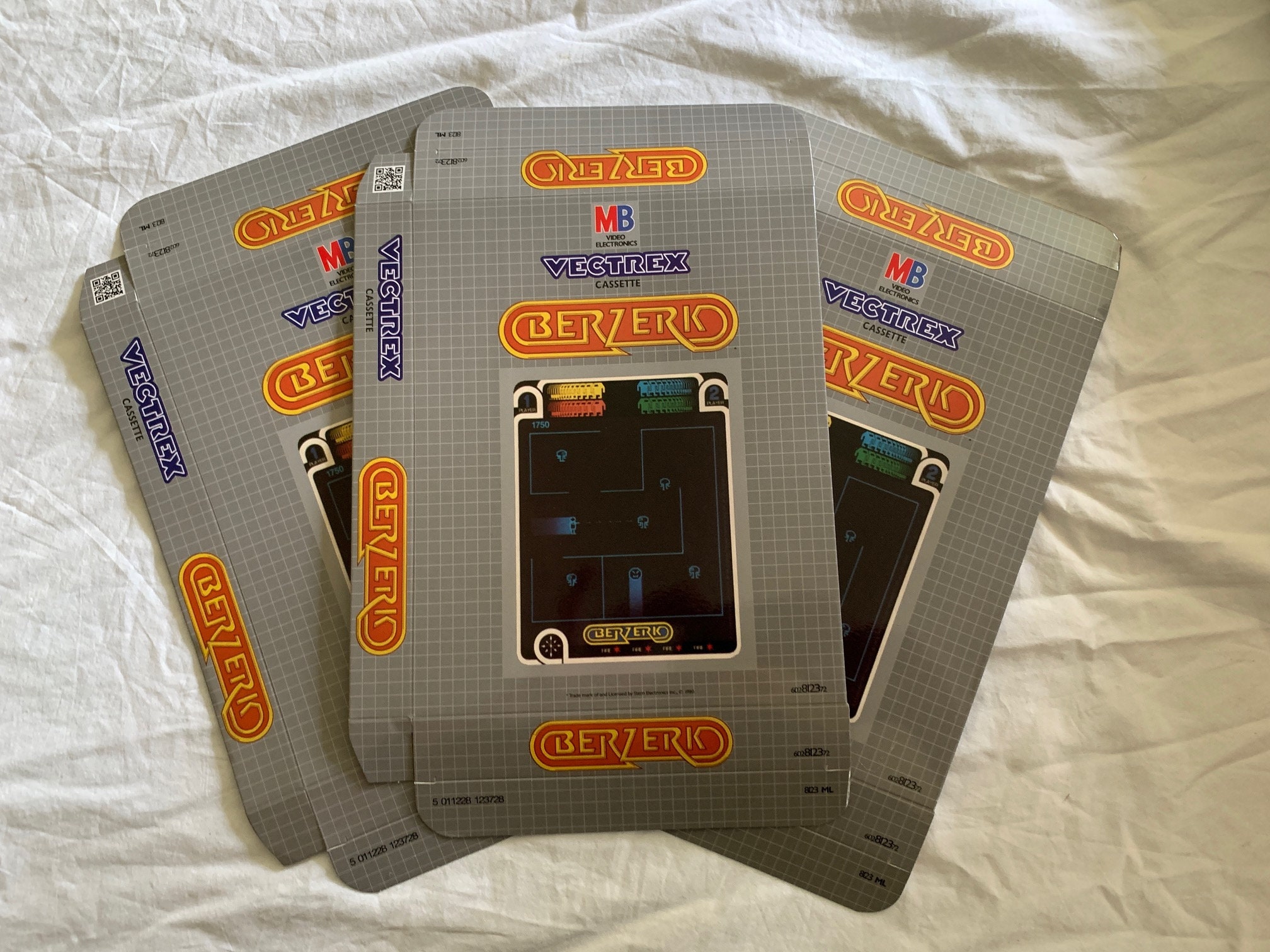 Vectrex berzerk Empty Cartridge Box ONLY Caja / - Etsy