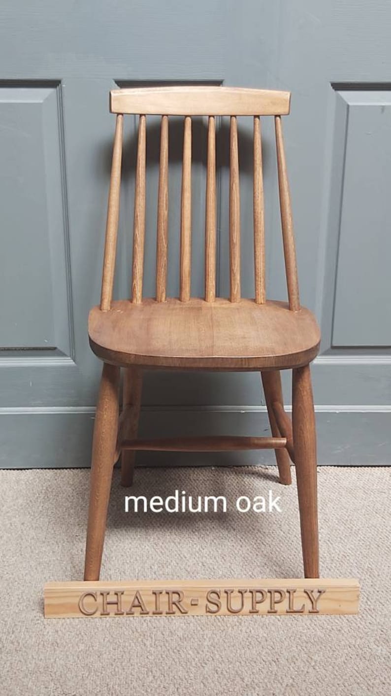 Solid Beech Atom Scandinavian Kitchen Dining Chairs in Raw - Etsy
