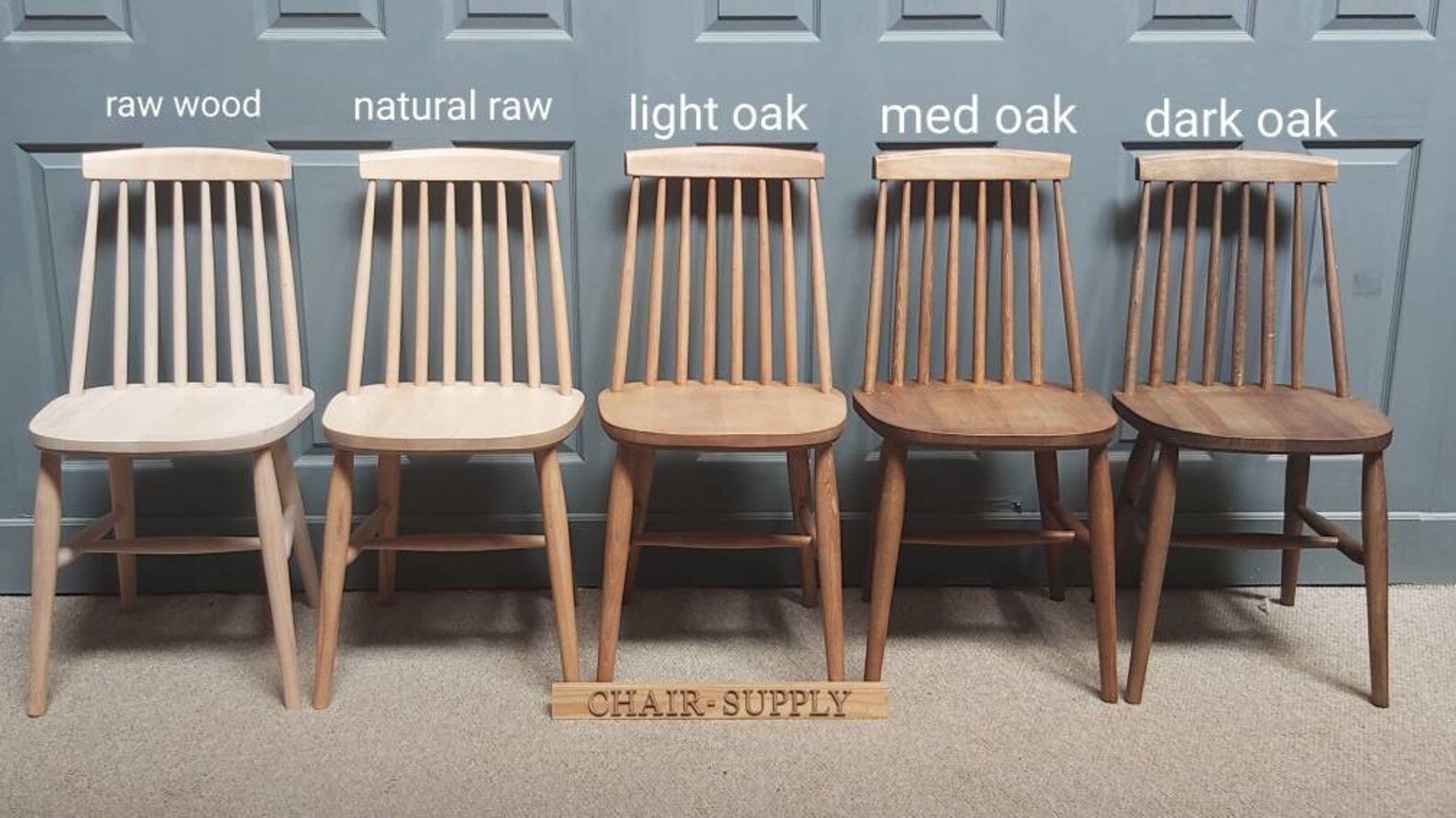 Solid Beech Atom Scandinavian Kitchen Dining Chairs in Raw - Etsy