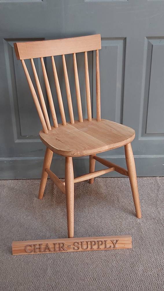 Solid Oak Nordic Scandinavian Kitchen Dining Chairs - Etsy