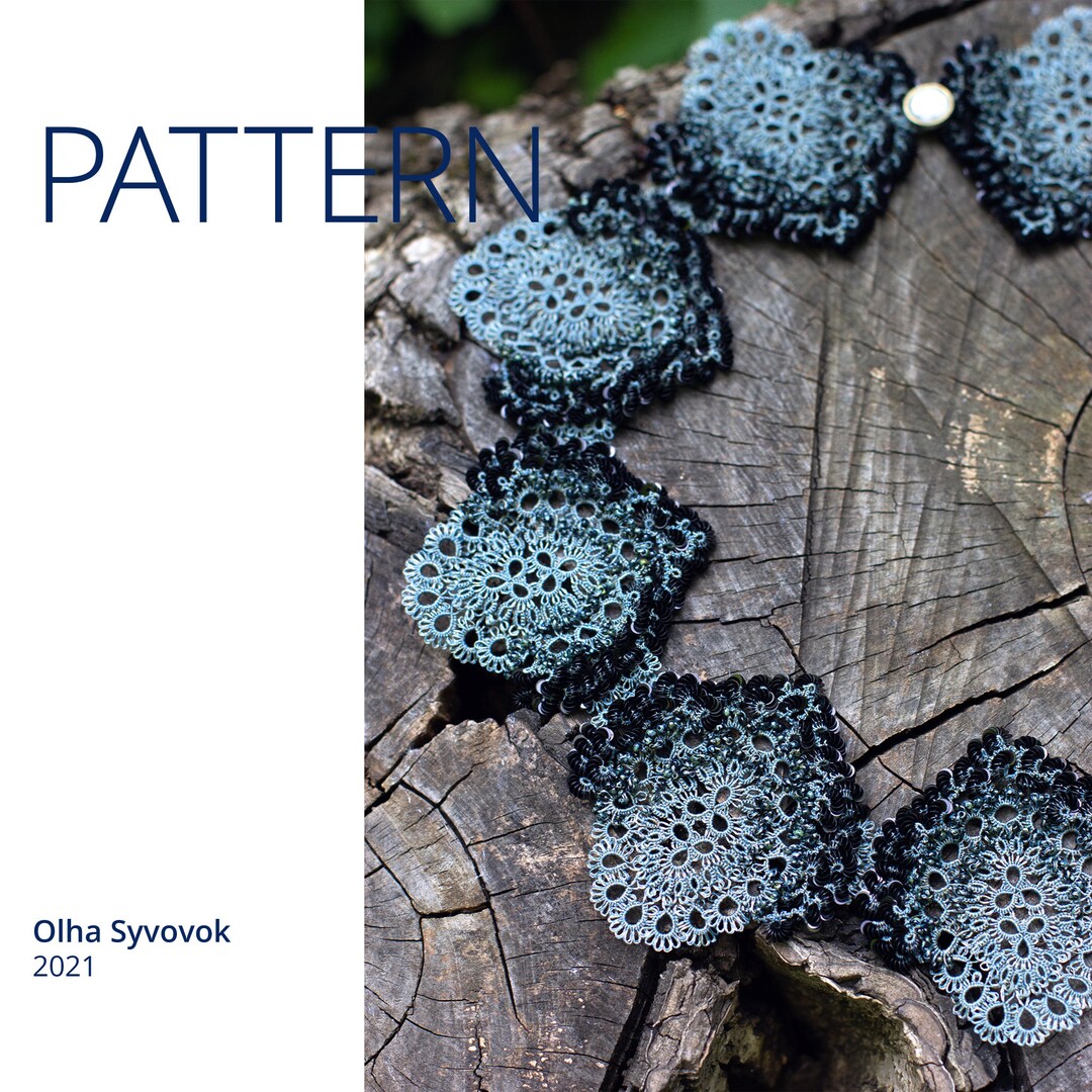 Tatting Pattern, Tatted Necklace Pattern, Necklace Tutorial - Etsy