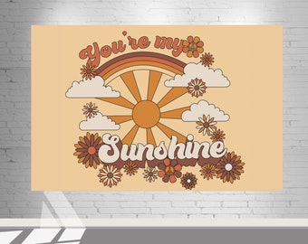 Sunshine Groovy Background - Etsy Singapore
