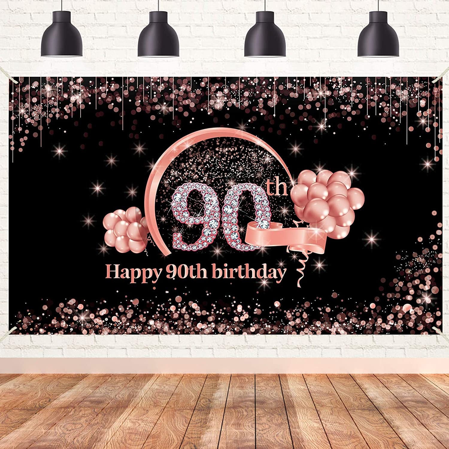 90th Birthday Banner Decorations Backdrop For Women Extra Etsy 90th-birthday-banner-decorations-backdrop-for-women-extra-etsy