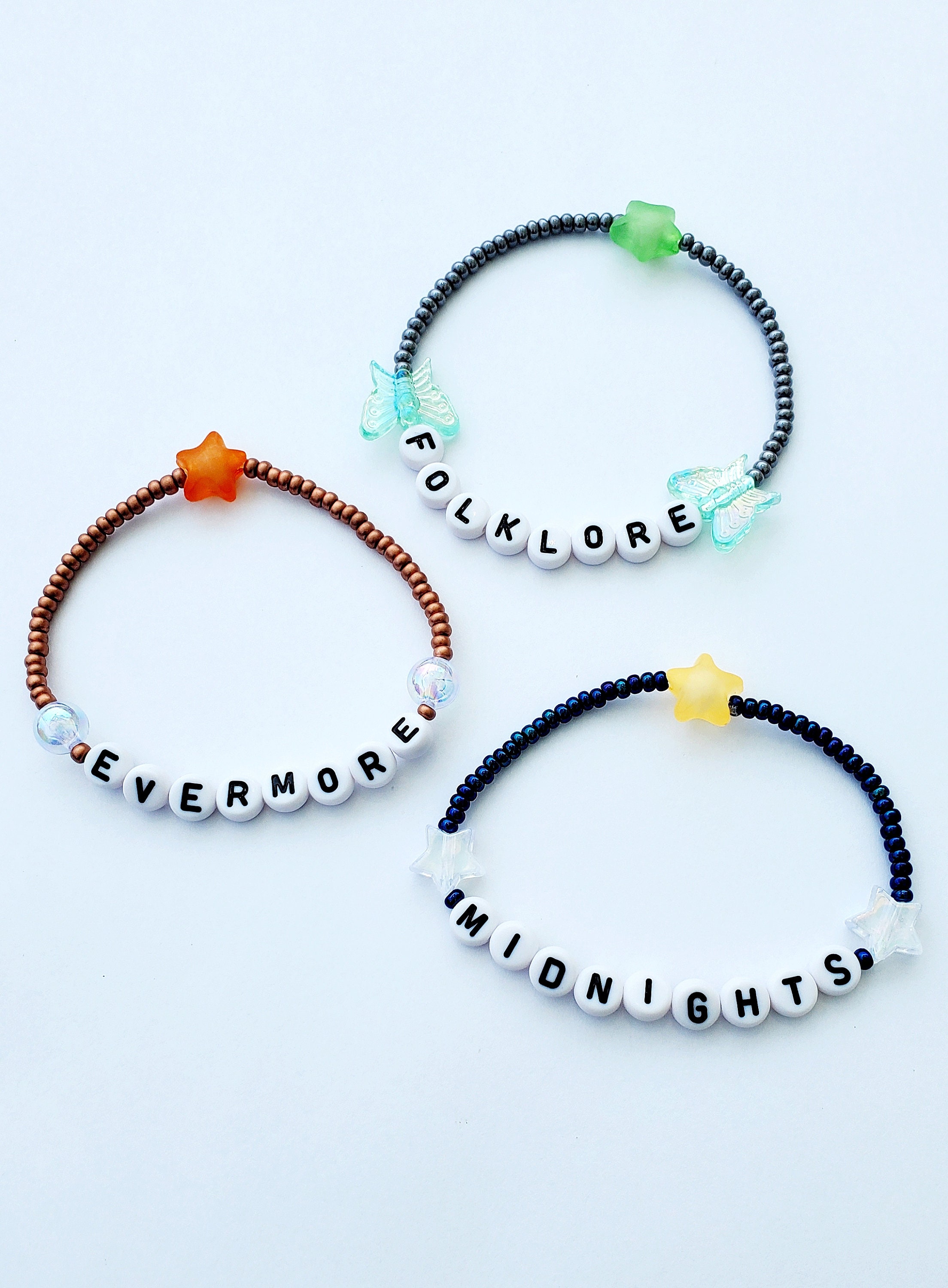 Pulsera Evermore inspirada en Taylor Swift - Etsy España