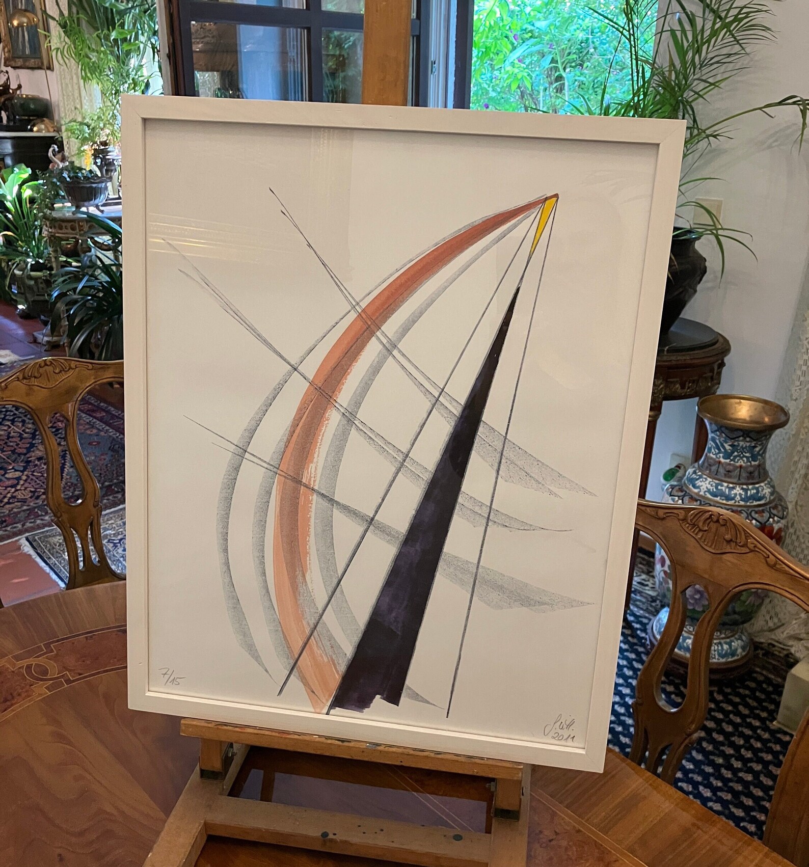 Lithograph by Gabriela Von Habsburg, Signed, Numbered, Dated 2011 ...
