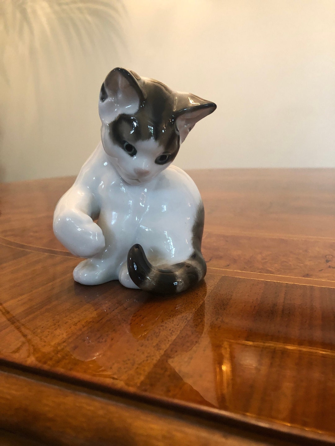 Cat Rosenthal Porcelain Signed. Prof. Kärner Around 1970, Germany - Etsy