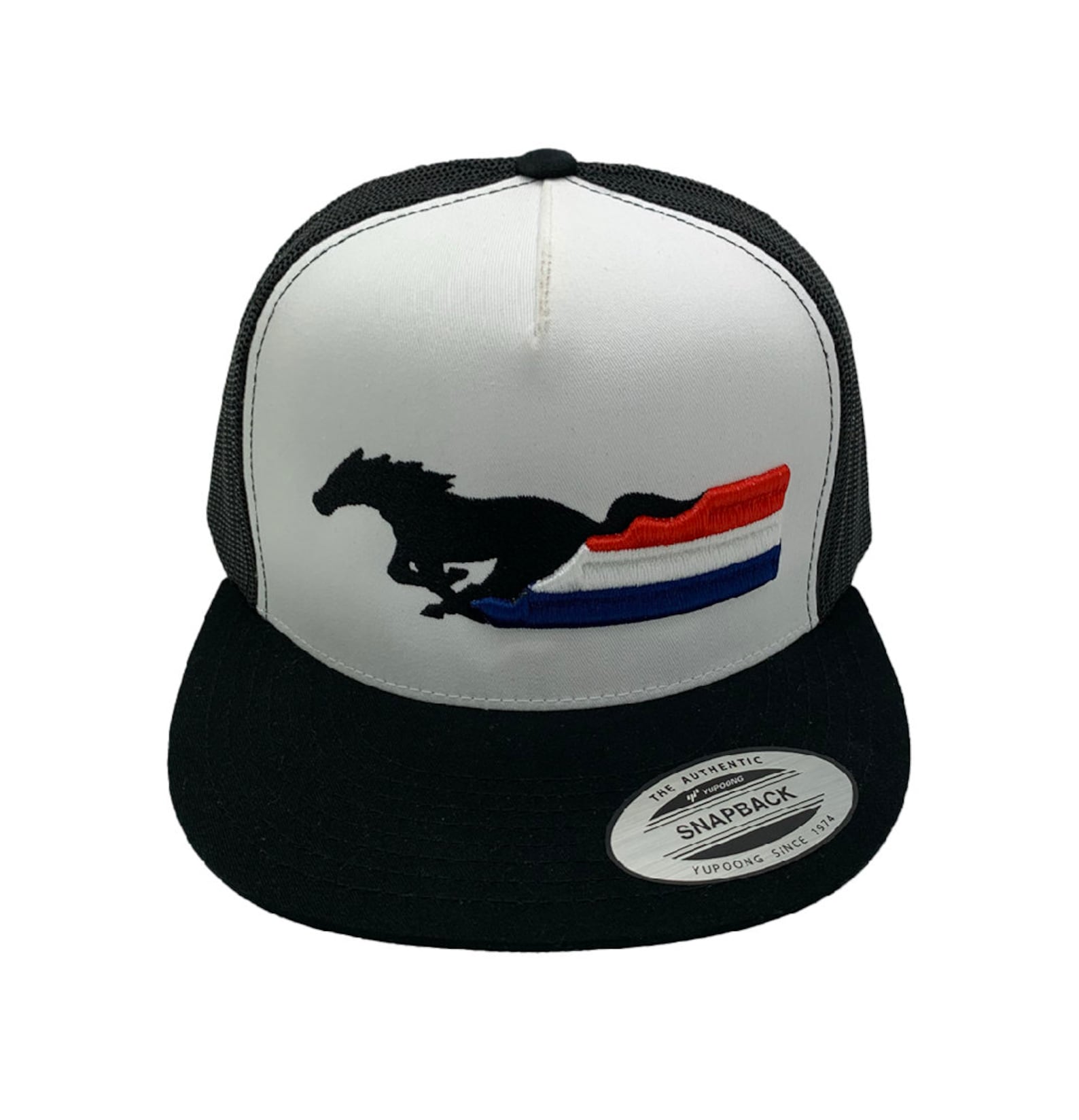 Mustang Logo Trucker Hat Snapback Hat 3D Embroidered Stylish Hat - Etsy