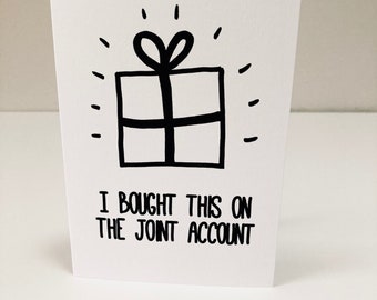 Joint Birthday Card - Etsy UK