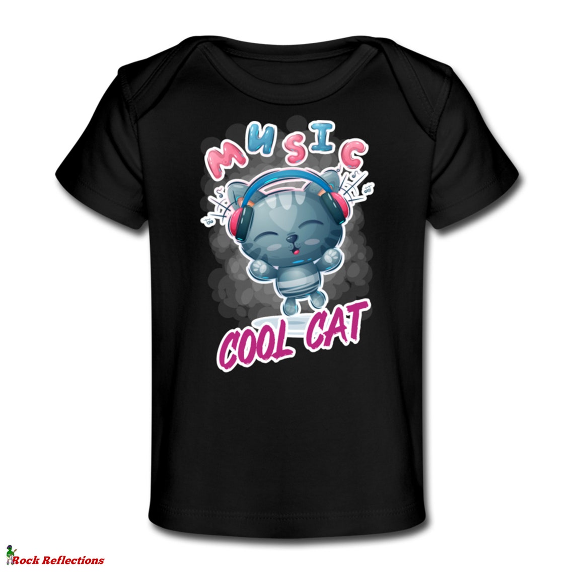 Cool Cat Kid funny Kids T-shirt/ Kids Rock T-shirt/baby - Etsy