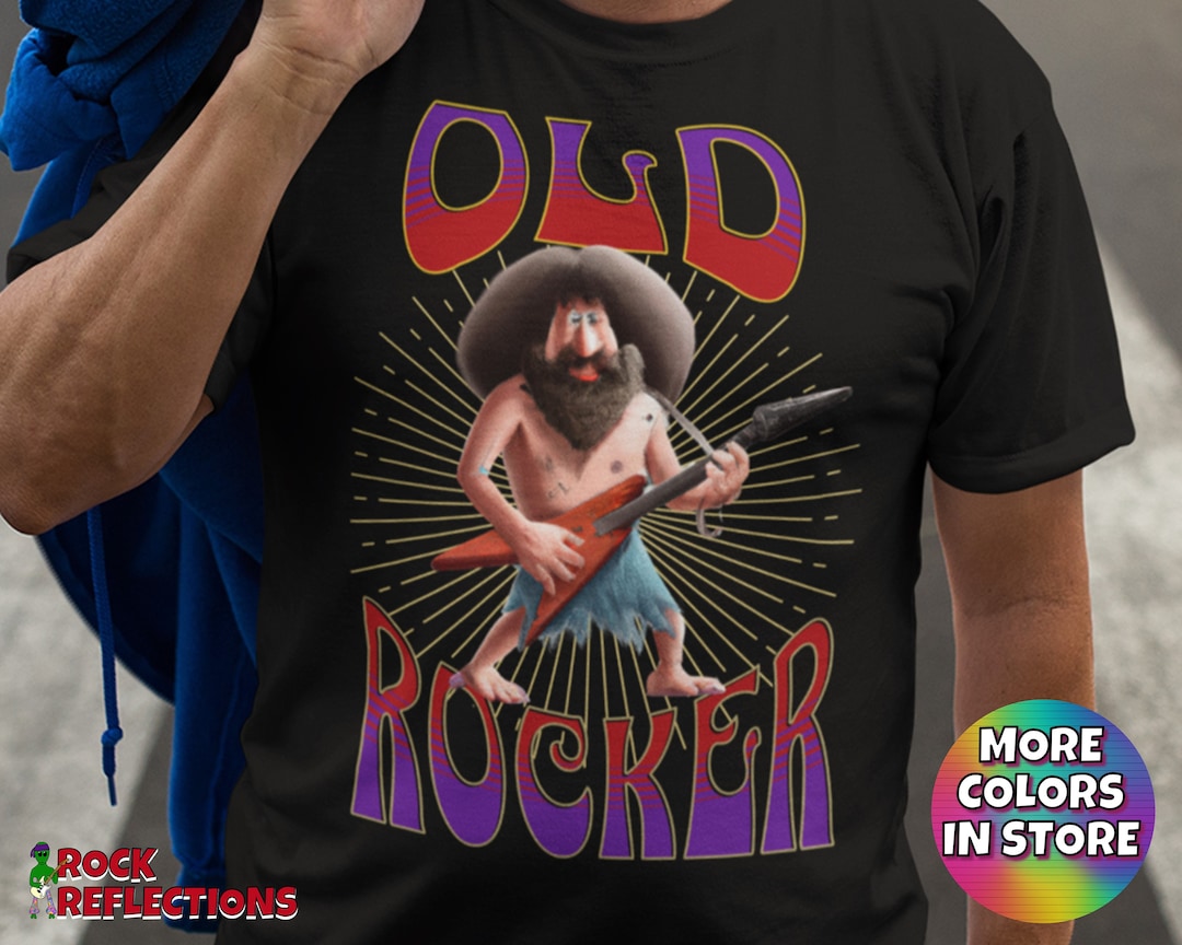 Rock Music T-shirt Rocker Classic Rock and Roll Lover Cool Music Shirt ...