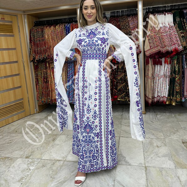 Arabic Tatreez Dress - Etsy