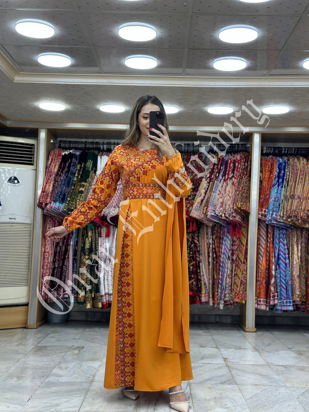 Palestinian Thobe Tatreez Embroidered Traditional Palestinian - Etsy