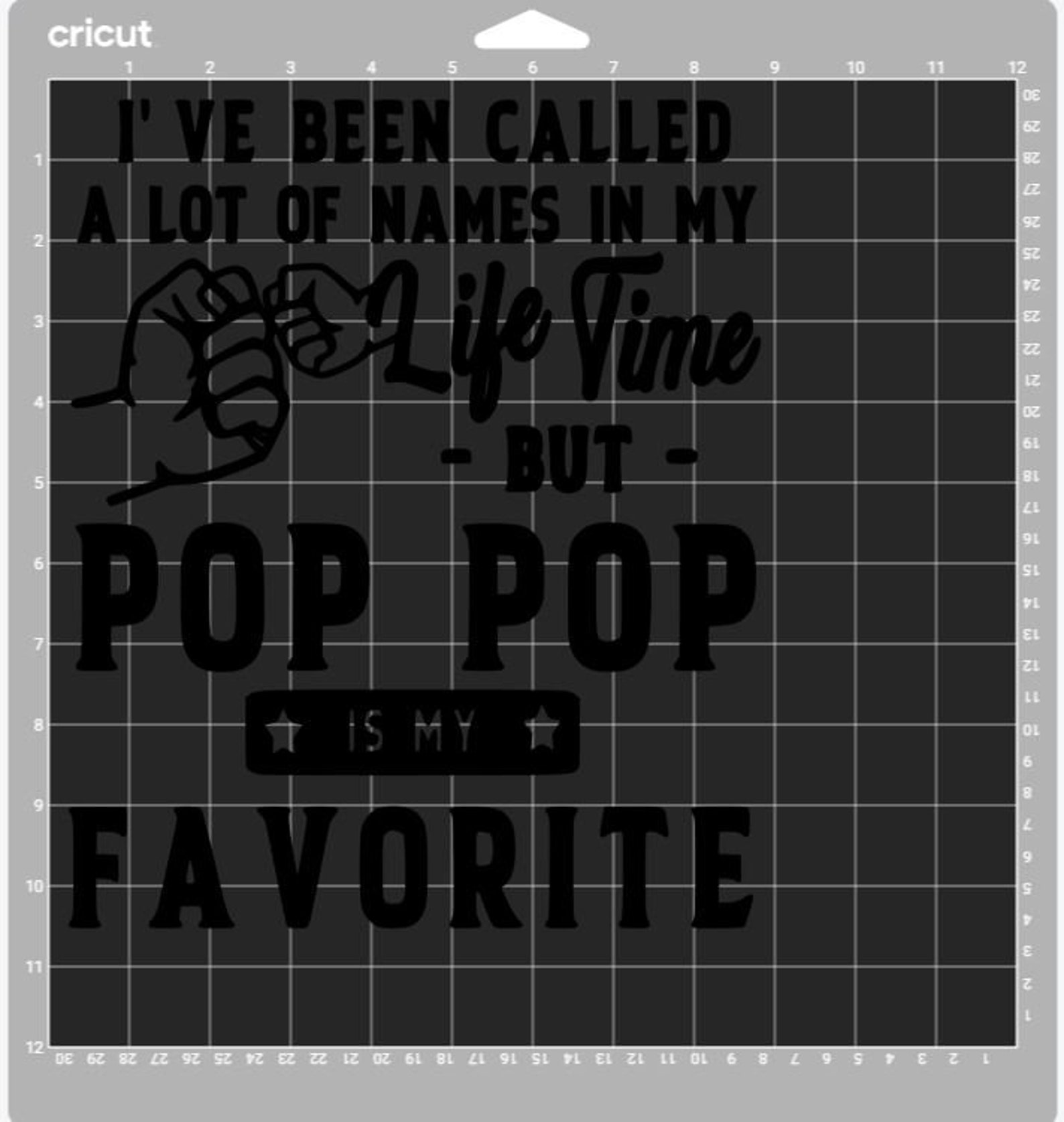 Pop Pop SVG Grandparents Day SVG Fathers Svg Cutting Files - Etsy