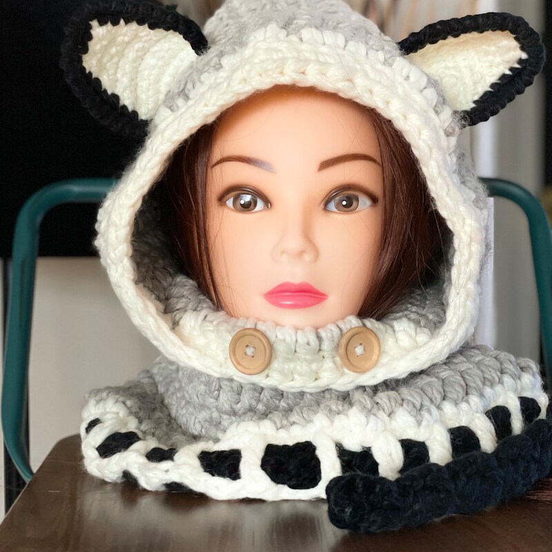Crochet Wolf Hat - Etsy
