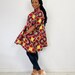 Handmade Cover up in African Print or Ankara Fabric - Pristie Cover-up ...
