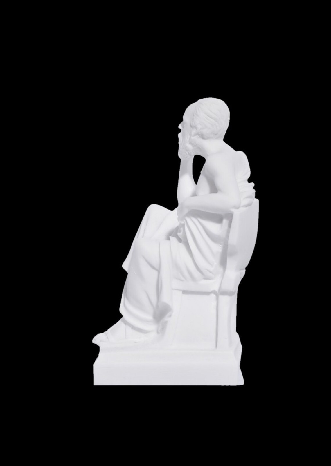 Socrates and Plato Statues Teacher and Student Fathers of - Etsy