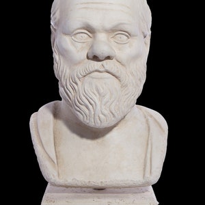 Socrates Bust Statue, Ancient Greek Philosopher, Father of Western ...