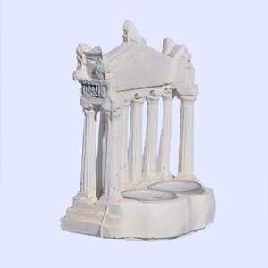 Parthenon Facade of the Acropolis in Athens, Handmade Plaster ...