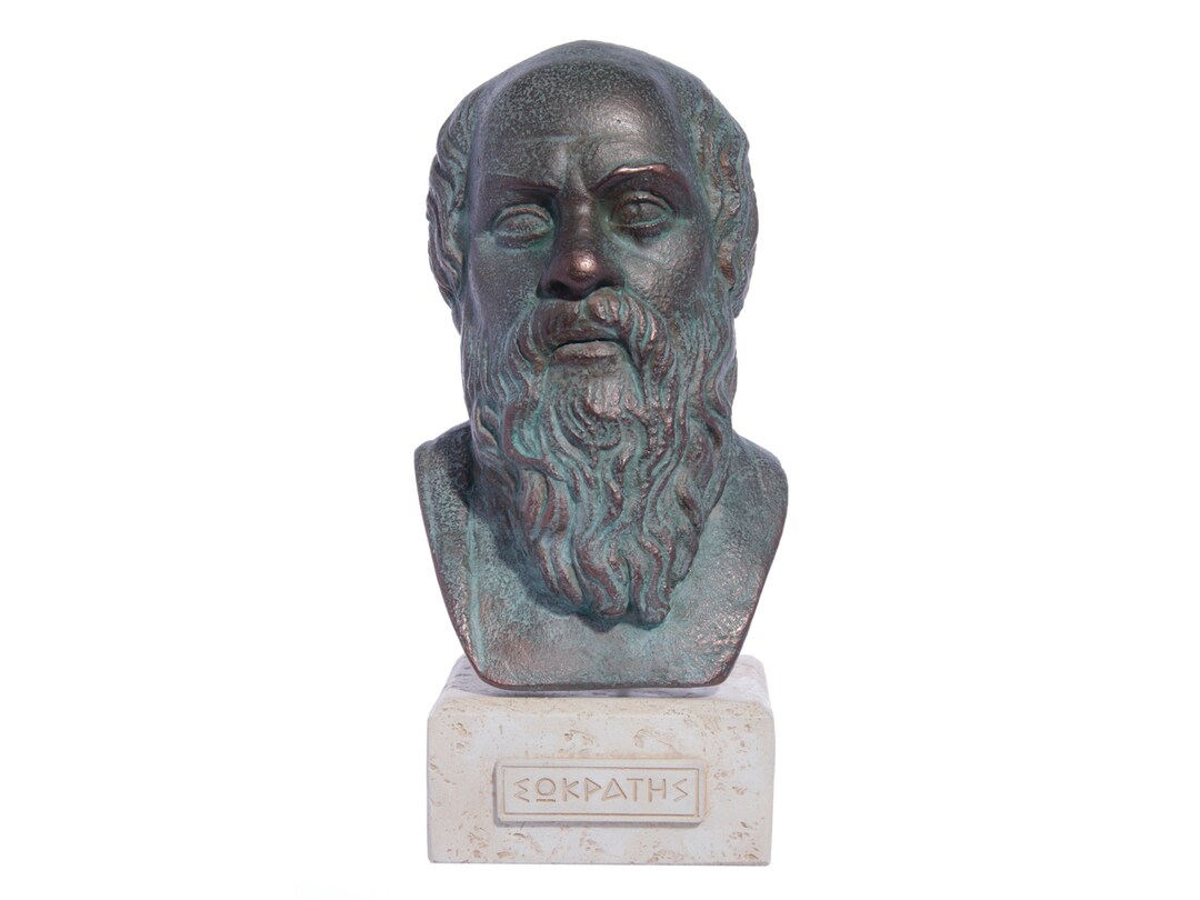 Socrates Bust Statue, Ancient Greek Philosopher, Father of Western ...