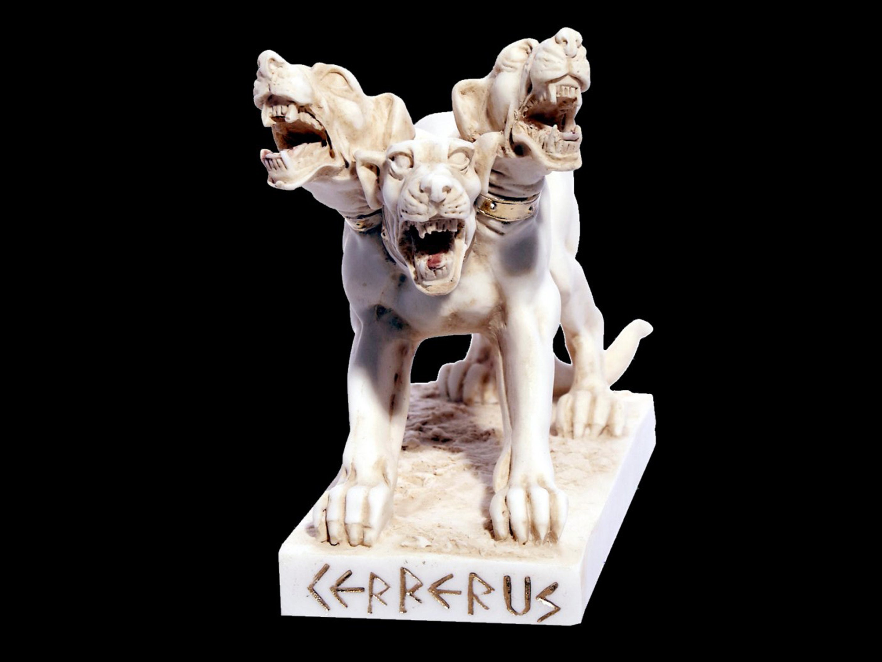 Cerberus Statue Sculpture Hercules Cerberus Vienna Hofburg Imperial