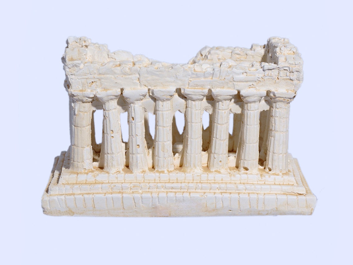 Acropolis Statue Parthenon the Temple of Goddess Athena in | Etsy