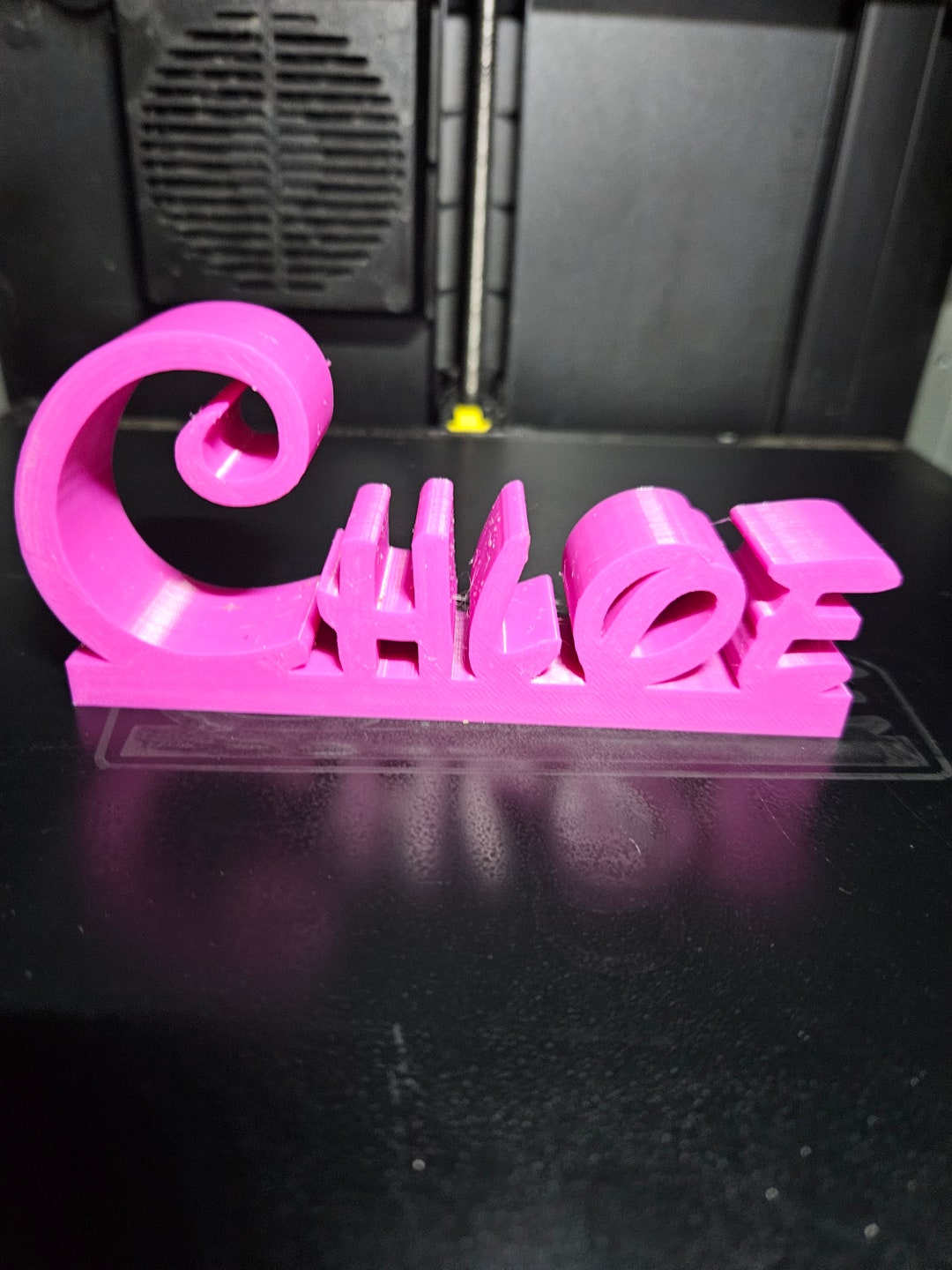 Personalized 3D Printed Cartoon Name Plate Custom Kids Room Decor - Etsy