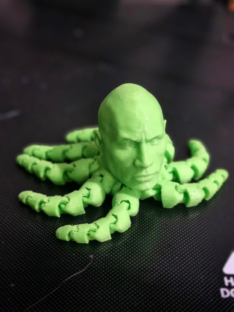 3d Printed the Rocktopus the Rock Octopus - Etsy