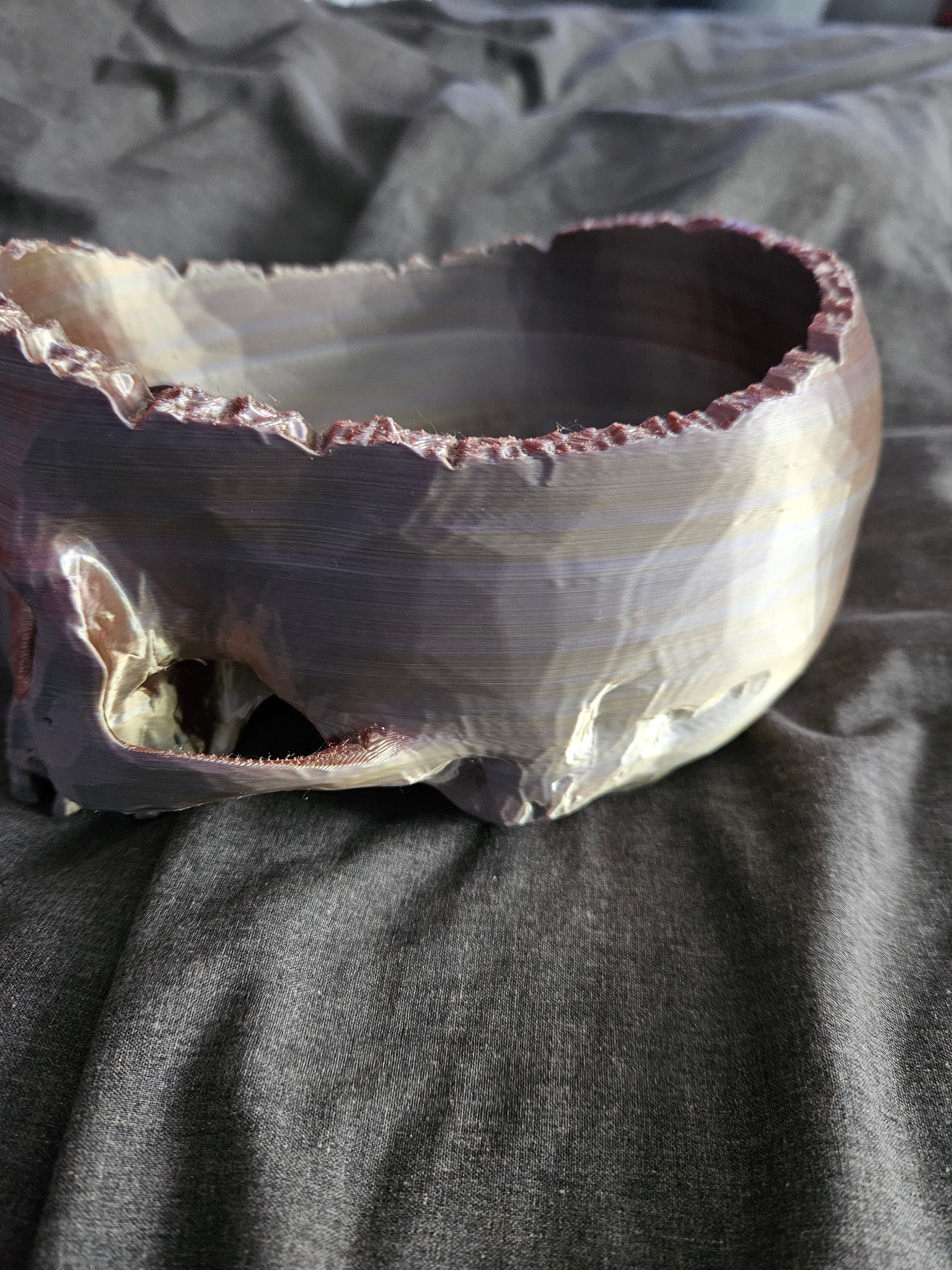 Digital 3D Skull Yarn Bowl STL File Crafters Dream Instant Download ...