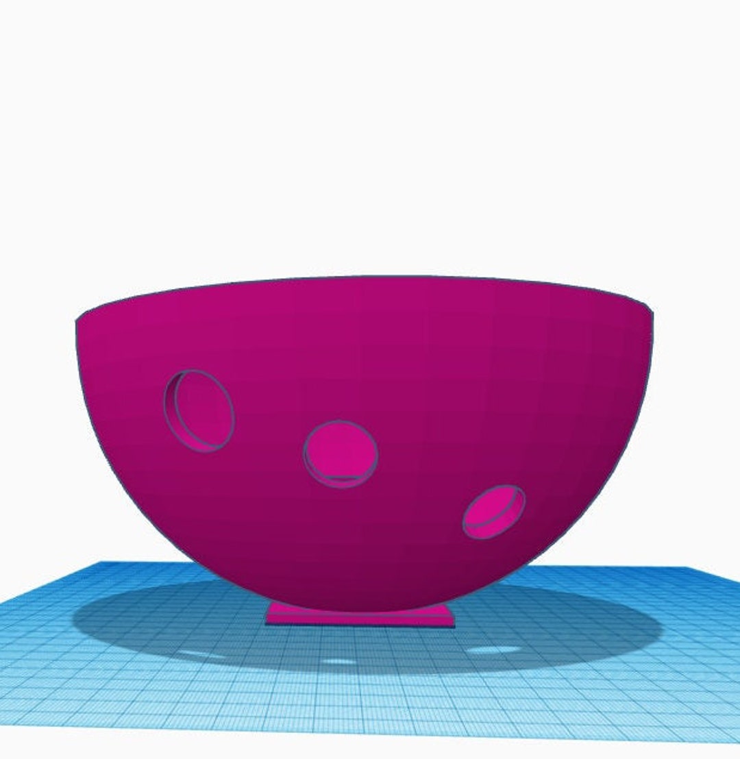 3d Printable Yarn Bowl #2 Crochet Knitting * Stl File Only No Physical ...