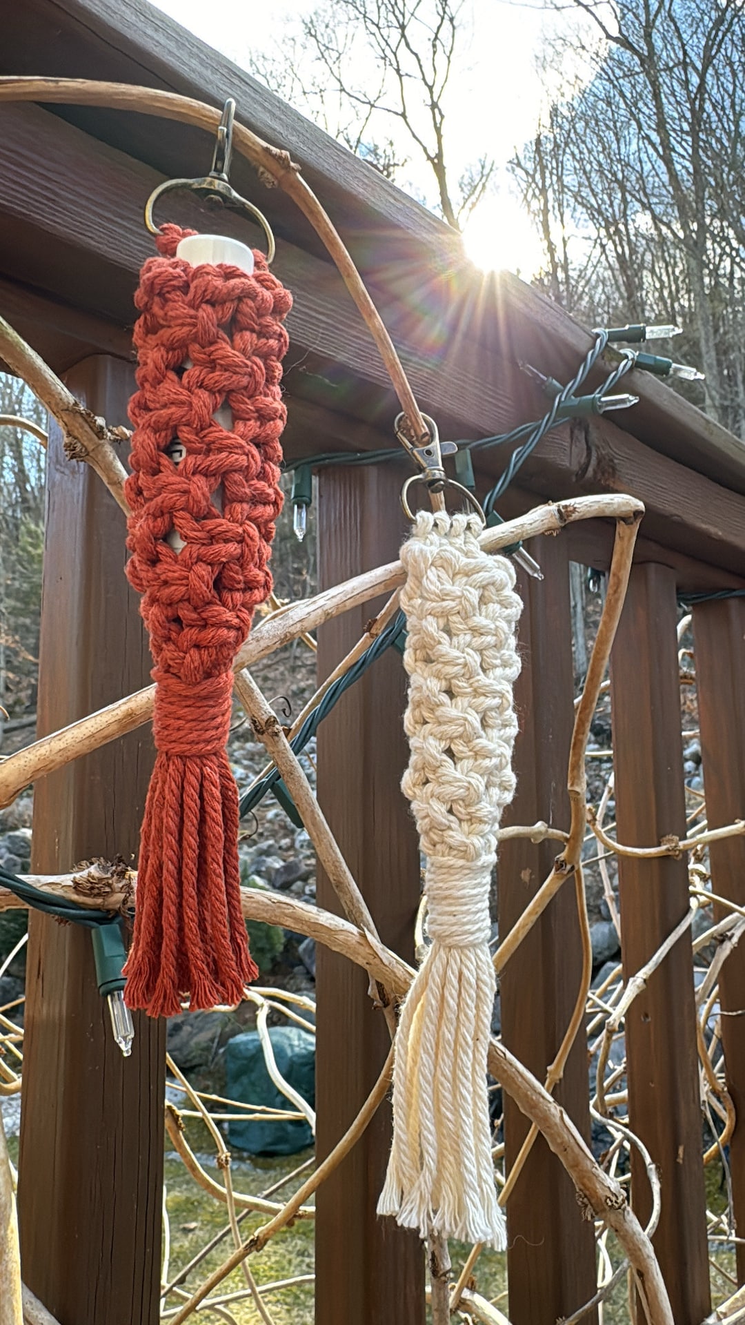 Clip-on Macrame Lip Balm Holder - Etsy