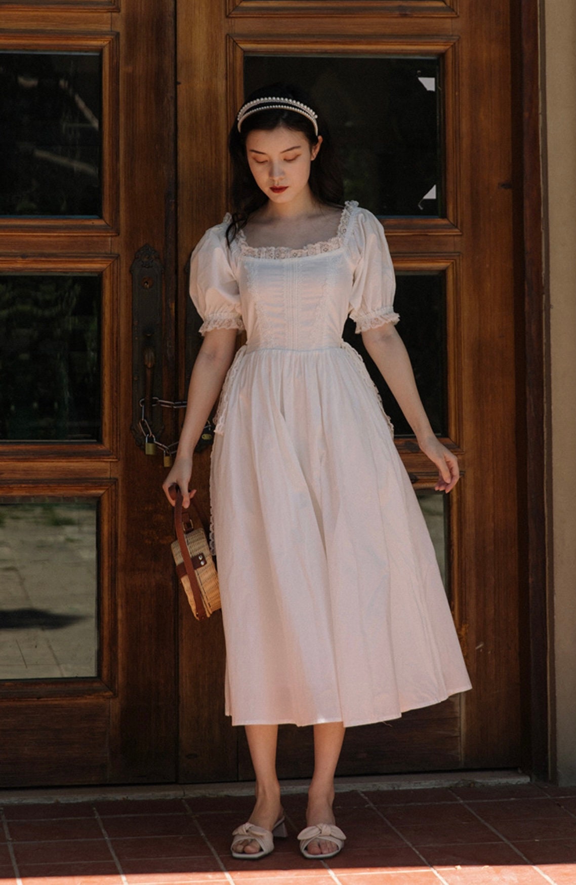 Vintage Summer Dress-Cottage Dress-Princess Dress Women-Fairy | Etsy