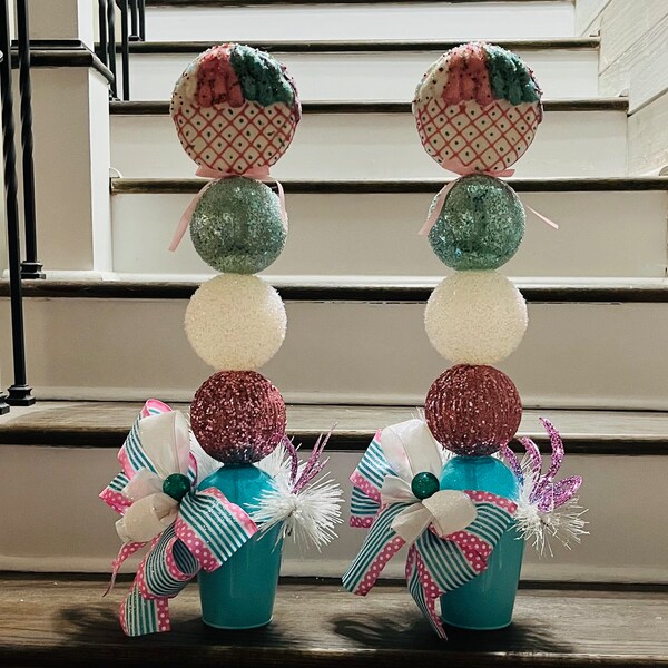 Christmas Topiary - Etsy