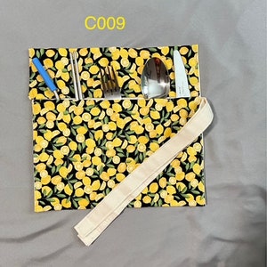 Eco-friendly Fabric Utensil Roll, Travel Cutlery Case - Etsy