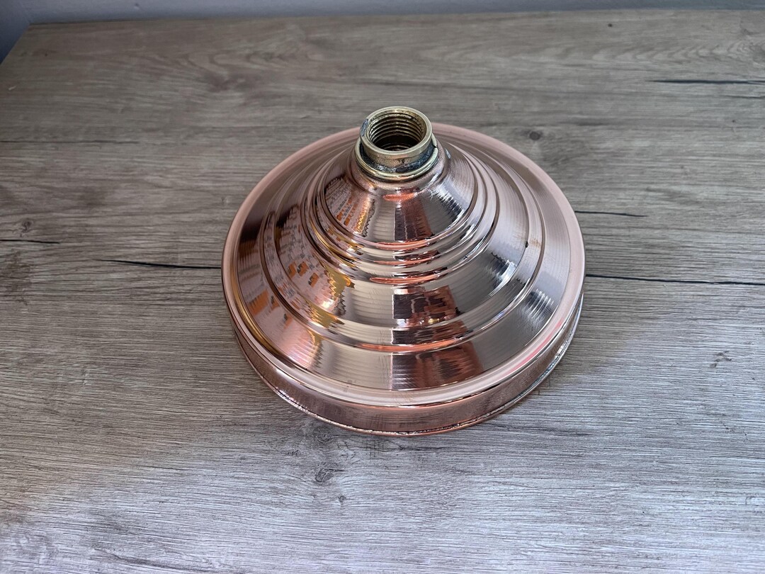 Unlacquered Solid Copper Shower Head, Outdoor Rain Shower Head, Copper ...