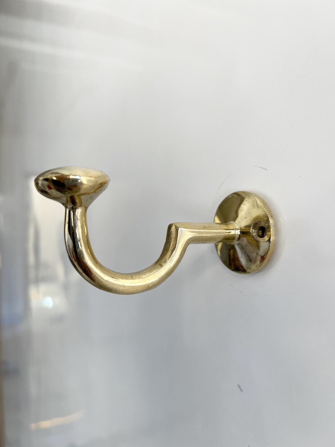 Brass Coat Rack, Handmade Wall-mounted Coat Hooks, Brass Door and ...