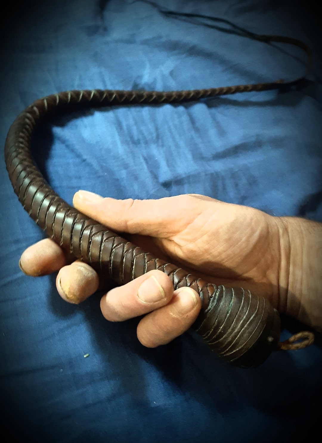 Snakewhip Short Deerskin Whip - Etsy